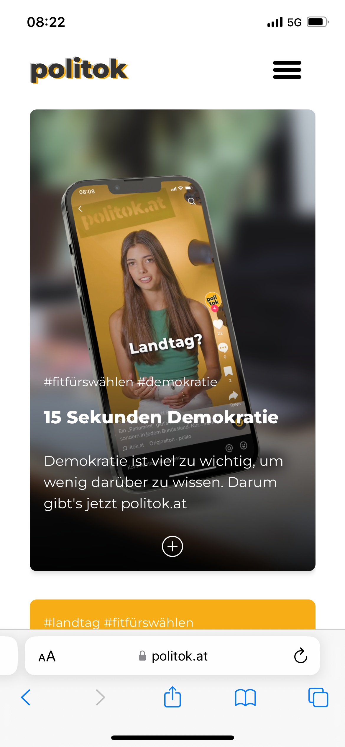 Land Oberösterreich - Landtagspräsident Max Hiegelsberger: 15 Sekunden ...